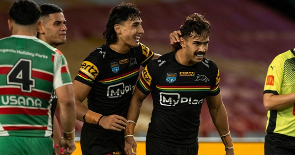 Laurie inspires Panthers to dominant win over Rabbitohs | Official ...