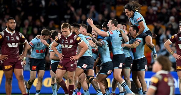 NRL 2024, State of Origin, Game Three, match report, Ampol, NSW Blues, Queensland Maroons ...