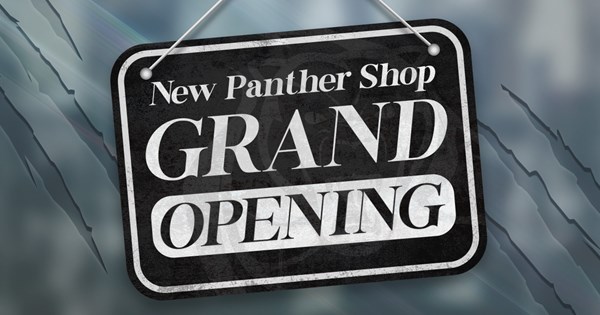 Panther Shop grand opening on Monday 15 July | Official website of the ...