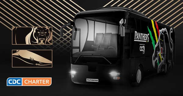Jump on the CDC Charter Panther Bus to the Preliminary Final | Official ...