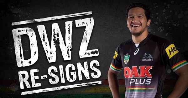 DWZ signs new Panthers deal | Official website of the Penrith Panthers