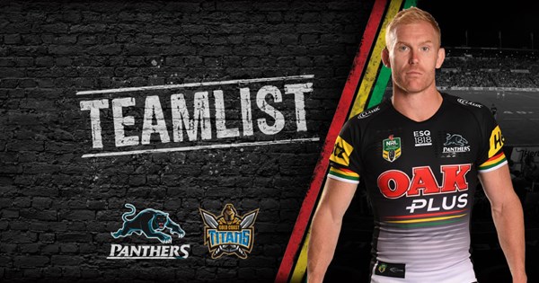 NRL Teamlist: Round 6 | Official website of the Penrith Panthers