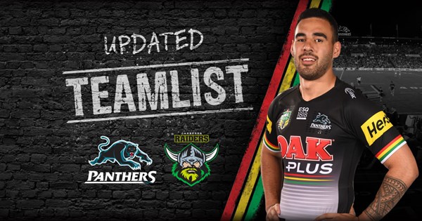 Updated Teamlist: Round 14 | Official website of the Penrith Panthers
