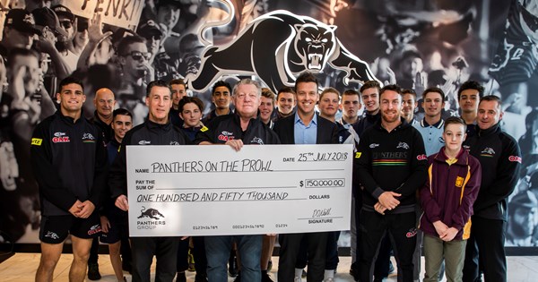 Panthers donates $150k on Do Something Day | Official website of the ...