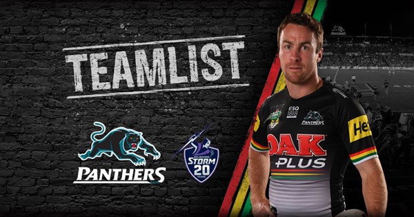 NRL Teamlist: Round 25 | Official website of the Penrith Panthers