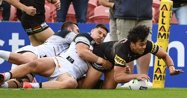 Comeback victory propels the Panthers to the top of the NRL ladder ...