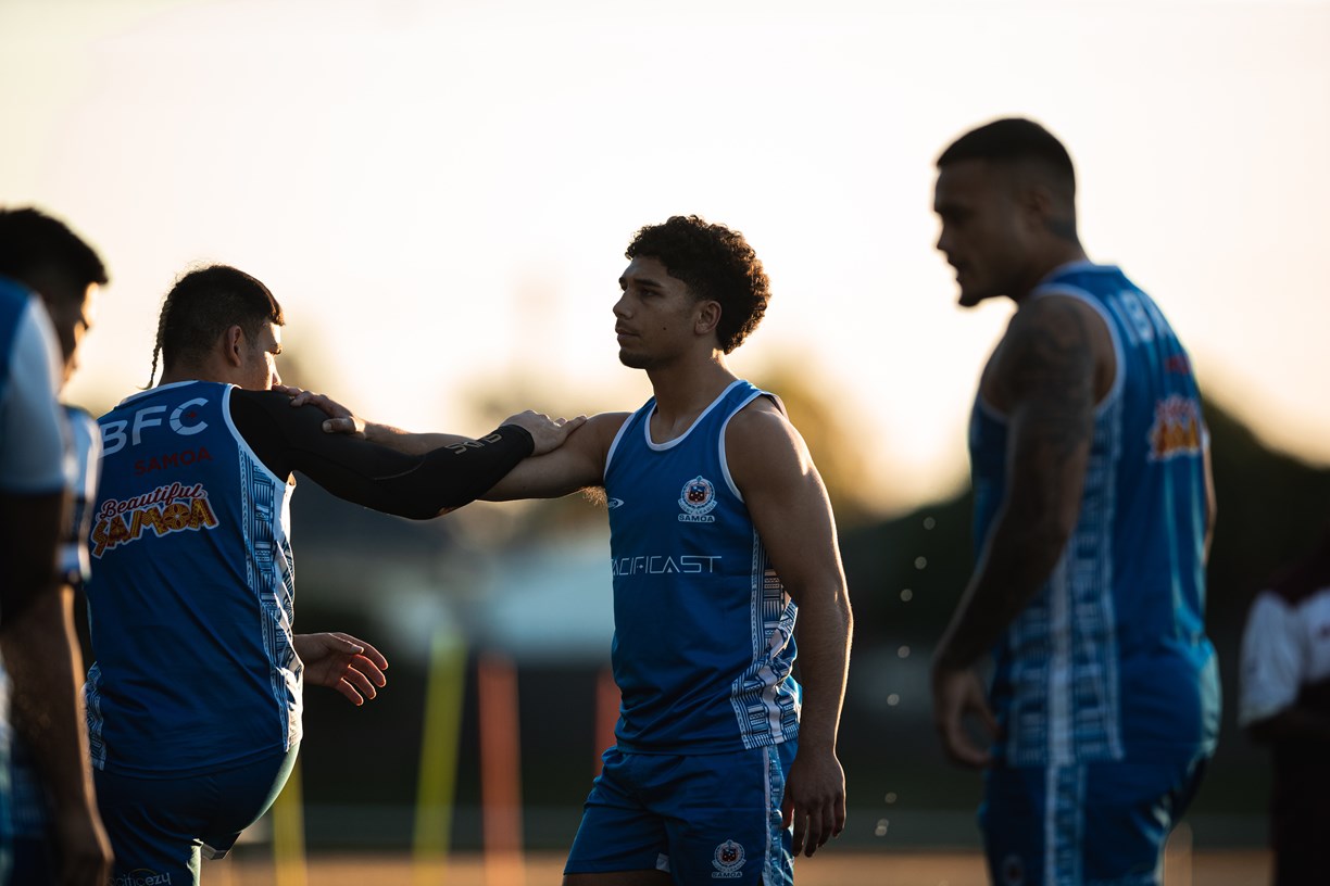 Samoan Panthers light up training | Official website of the Penrith ...