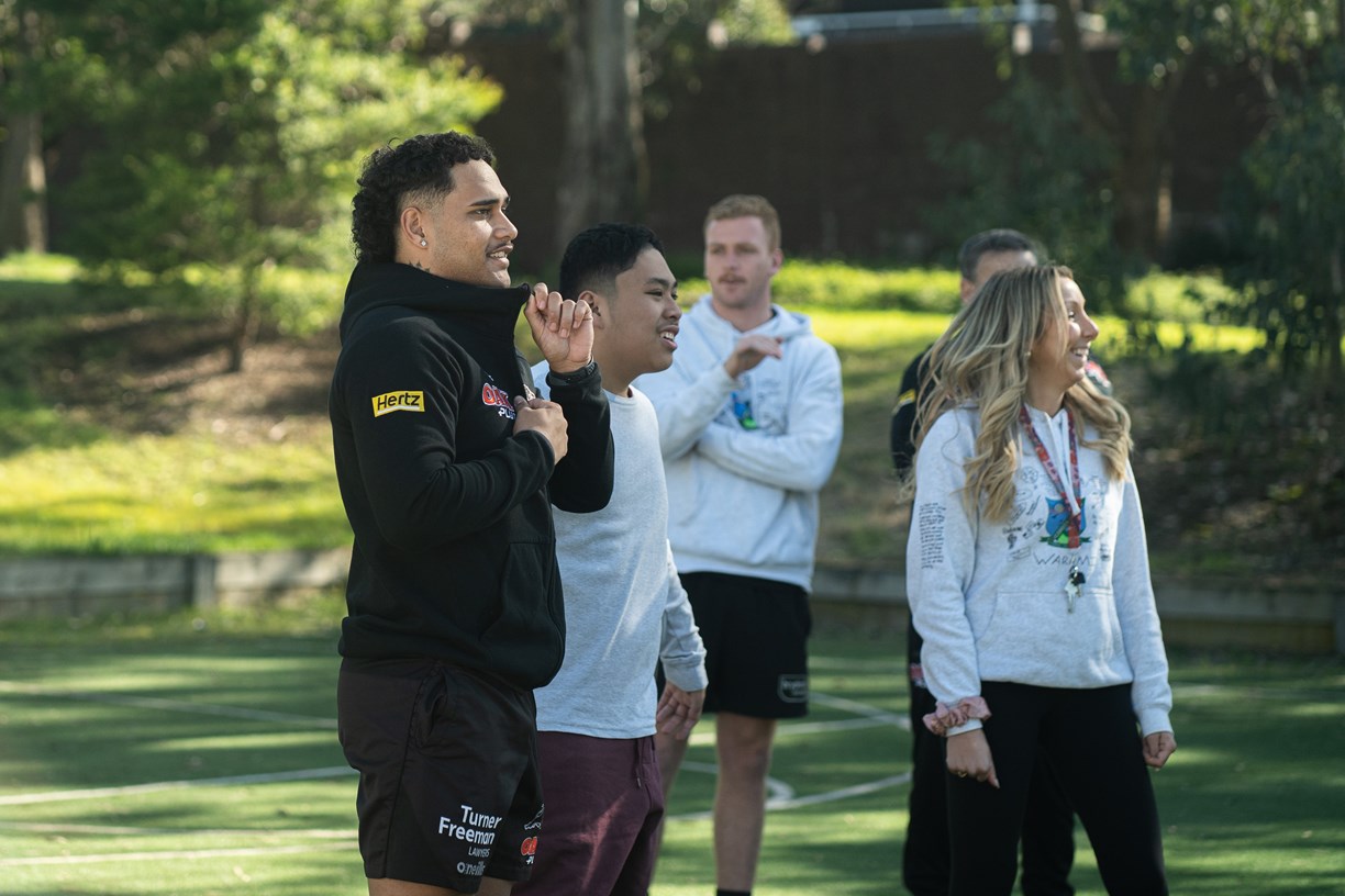 Panthers partnership with Coreen School | Official website of the ...