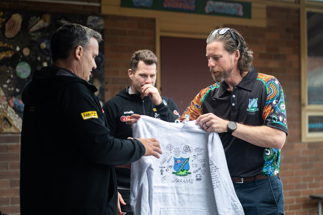 Panthers partnership with Coreen School | Official website of the ...