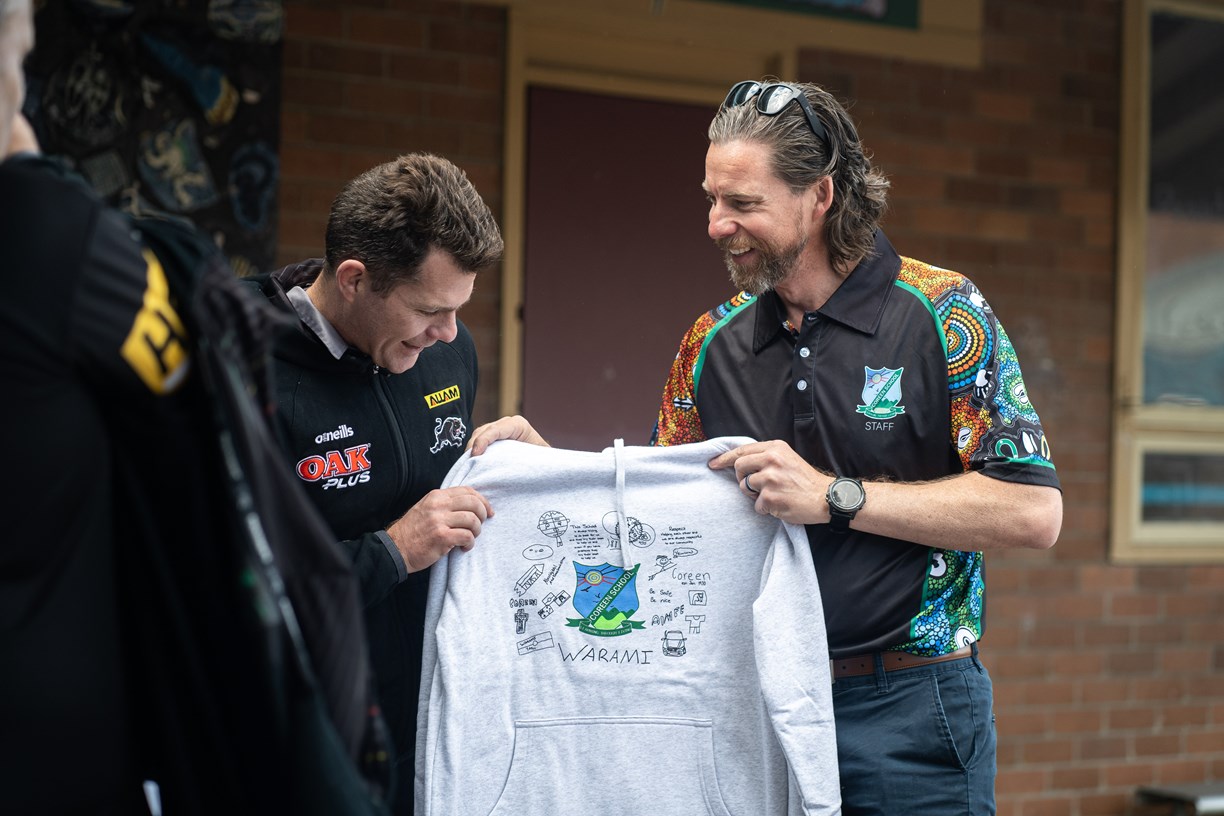 Panthers partnership with Coreen School | Official website of the ...