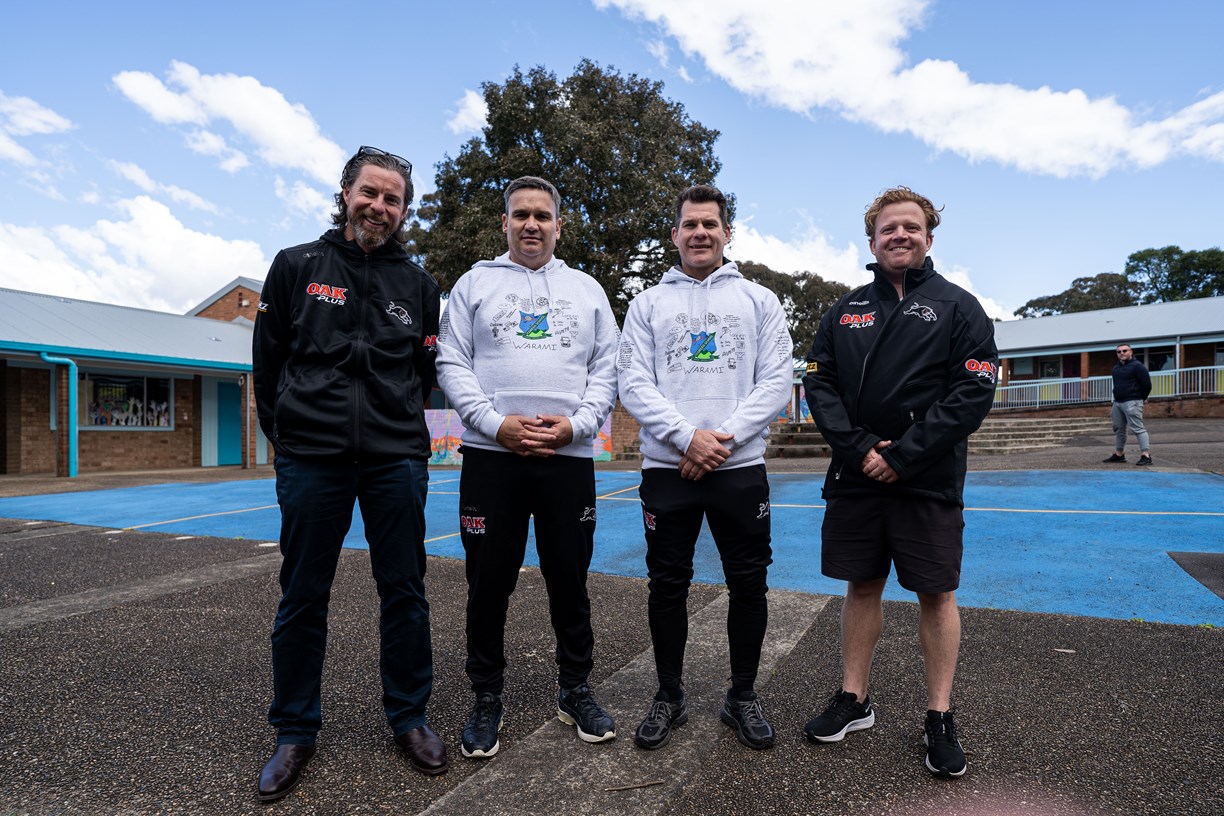 Panthers partnership with Coreen School | Official website of the ...