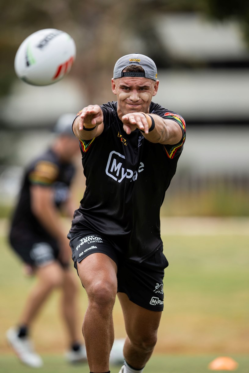 Gallery: First day on the field | Official website of the Penrith Panthers